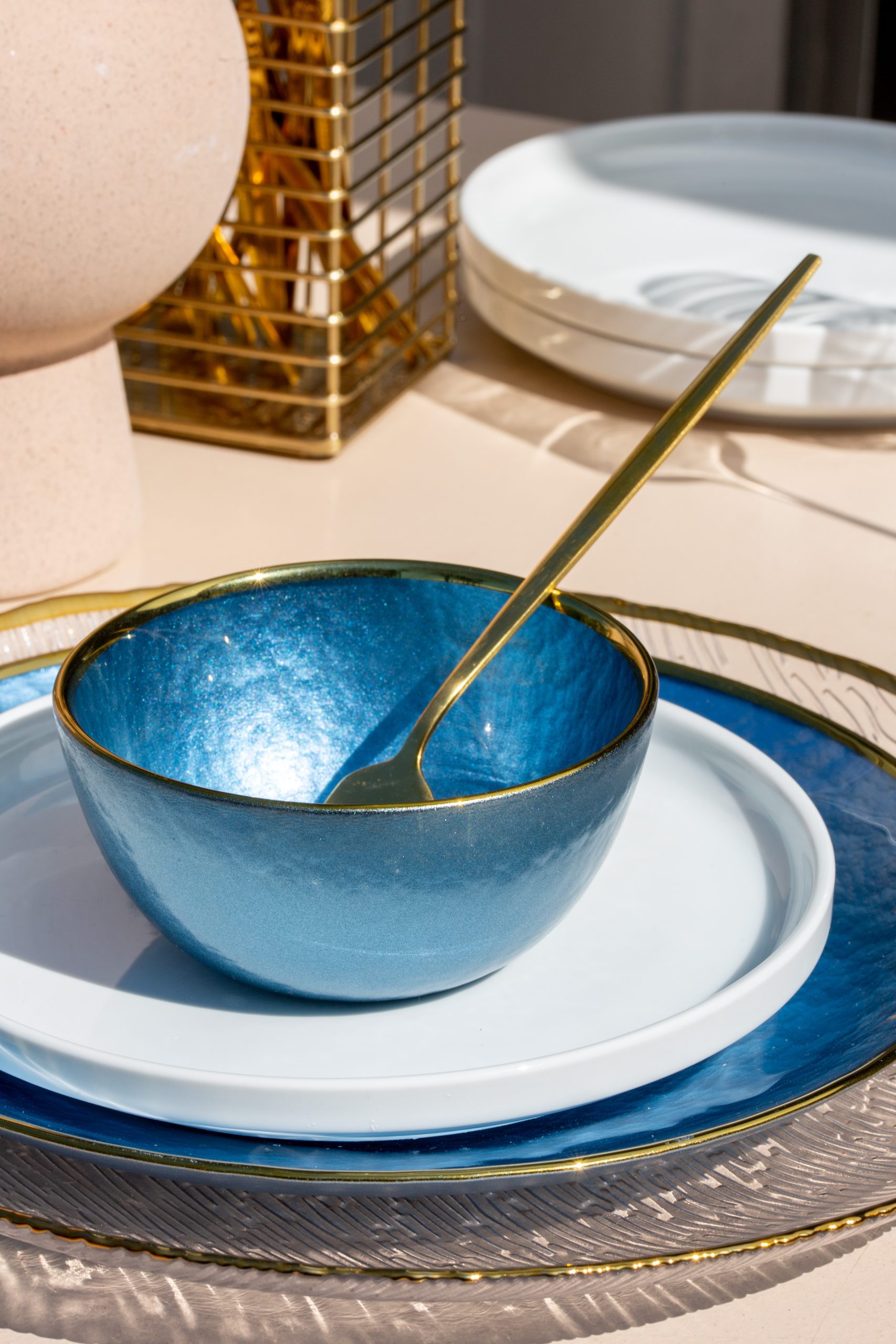 Luxe Ocean Dinner Set – Bowls – In Vogue Home